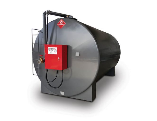 Above ground double chamber tank - Righetto Serbatoi