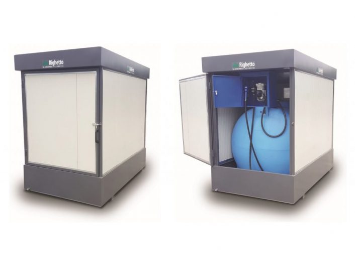 Outdoor AdBlue tank - Righetto Serbatoi