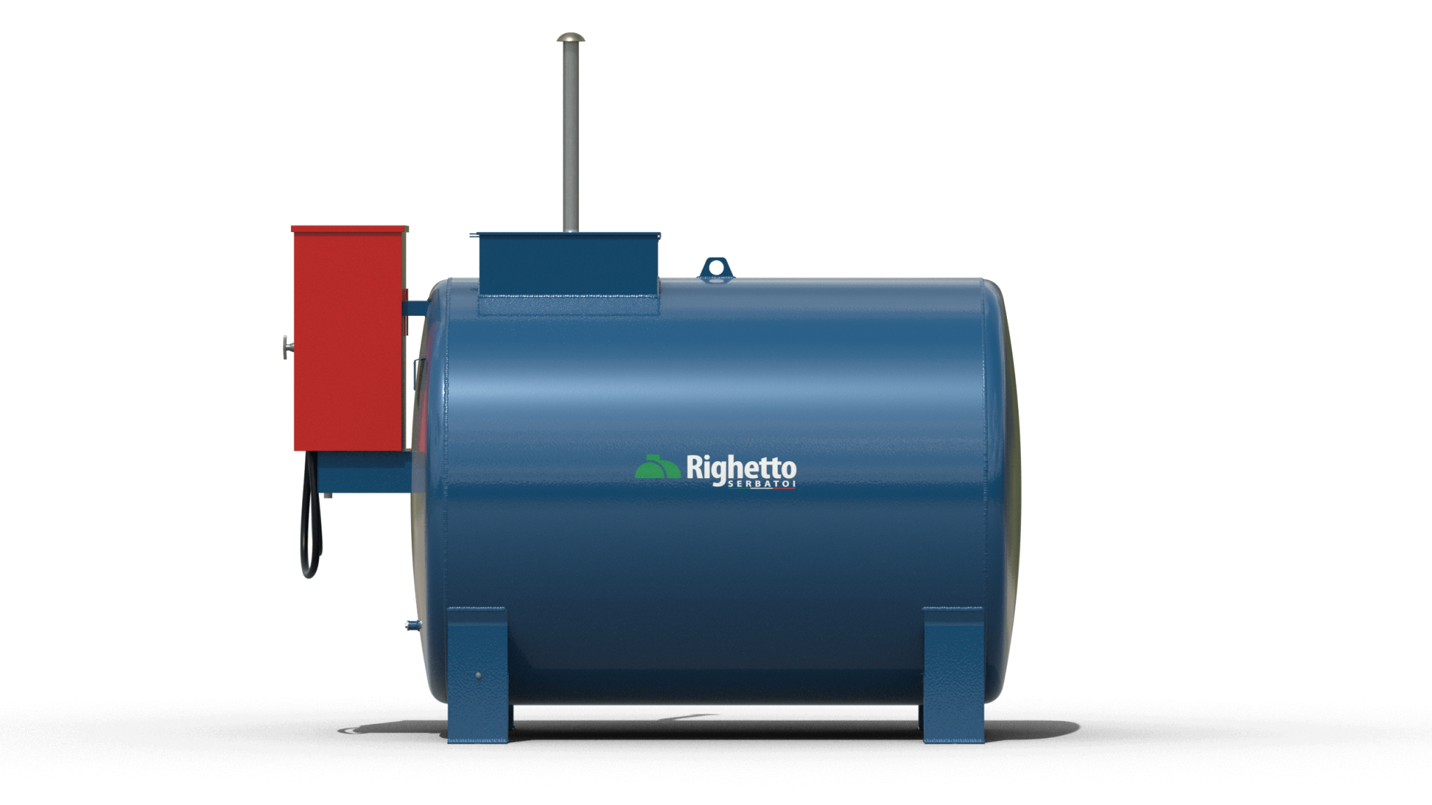 Above ground double chamber tank - Righetto Serbatoi