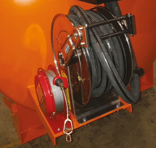 Avio double chamber storage tank - Righetto Serbatoi