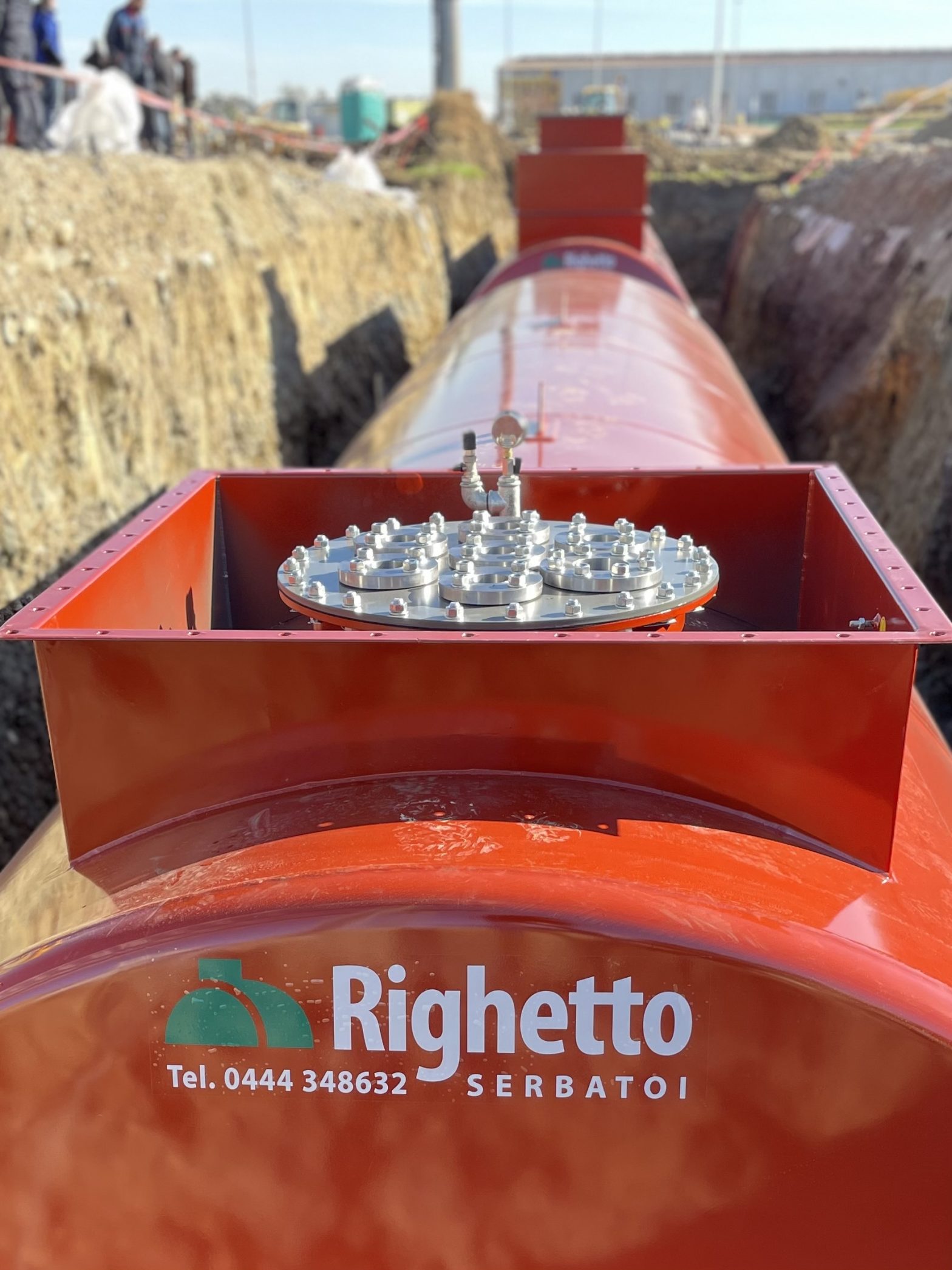 Single chamber underground tanks - Righetto Serbatoi