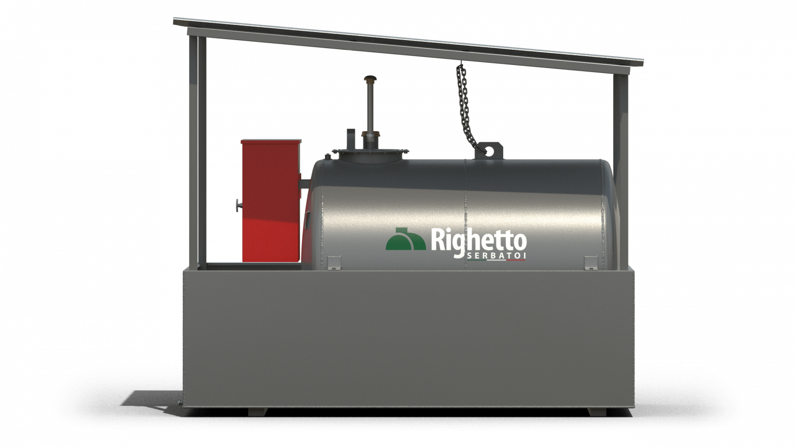 Approved outdoor fuel tank - Righetto Serbatoi